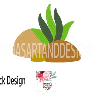 Rock Machine Embroidery Design, Cute Rock Embroidery Designs, Rock ...