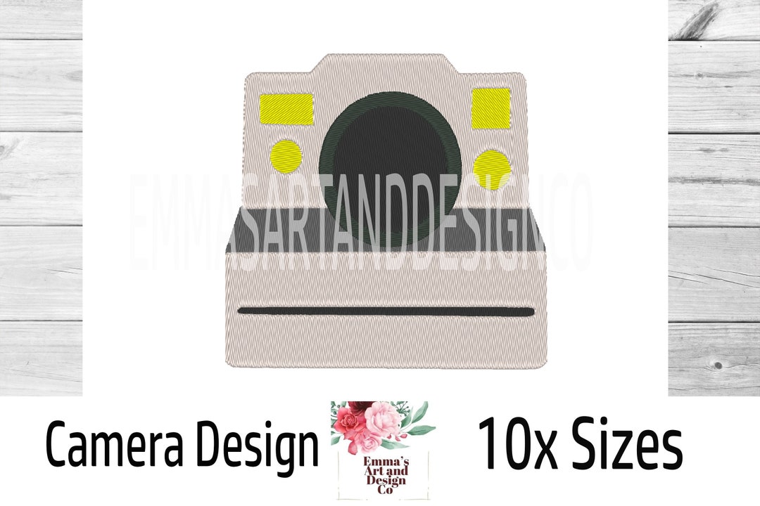 Camera Machine Embroidery Design, Machine Embroidery Camera, Embroidery ...