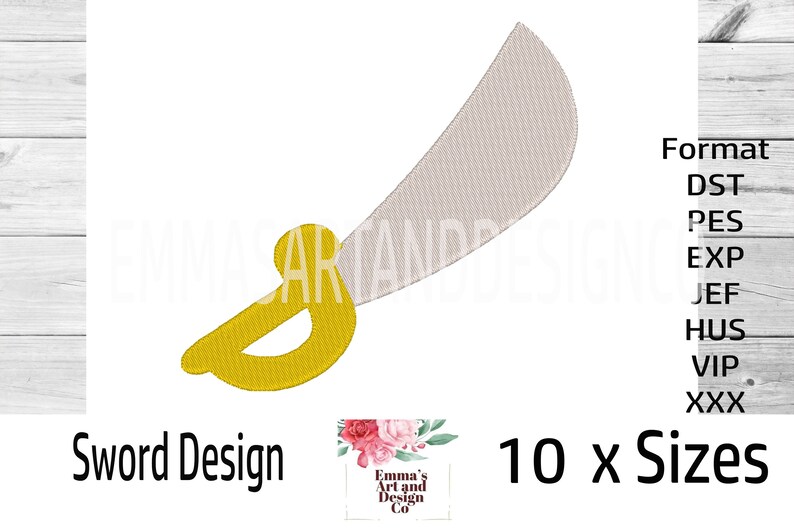 Sword Machine Embroidery Design, Pirate Sword Embroidery Designs, Knife ...
