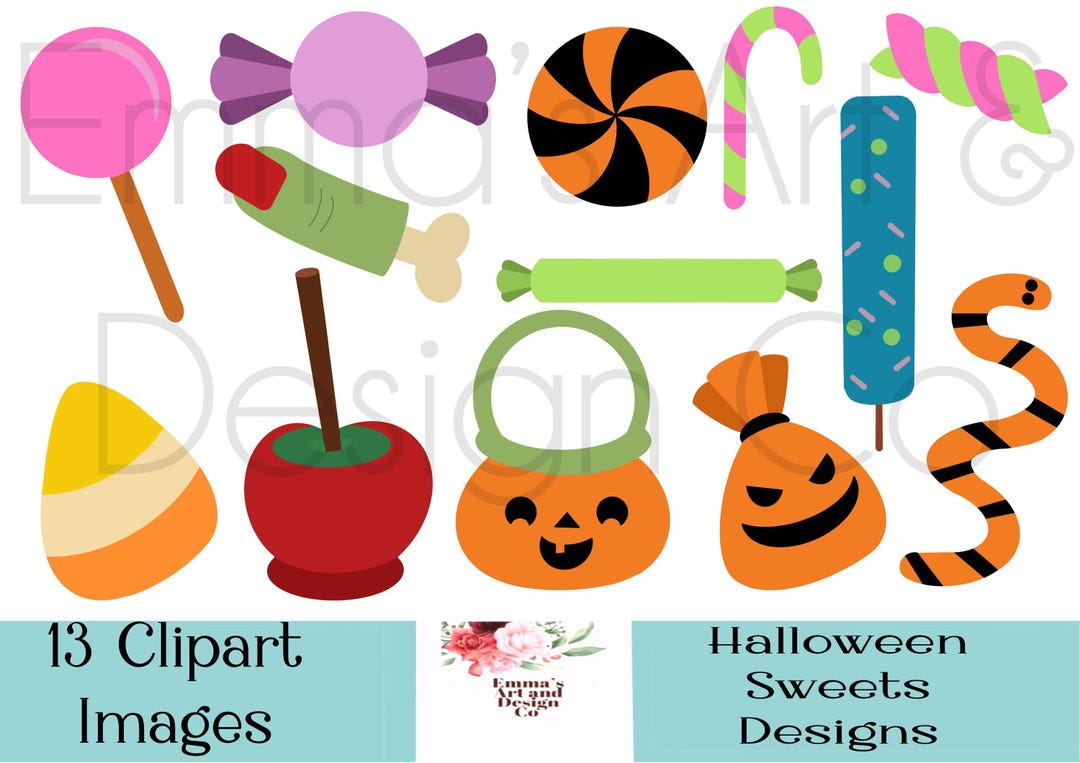 Halloween Clipart, Halloween PNG, Halloween Digital Stamps, Halloween ...