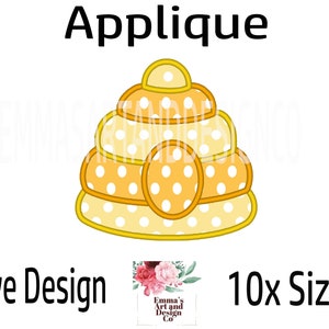 Beehive Machine Embroidery Design, Bumblebee Hive Machine Embroidery ...