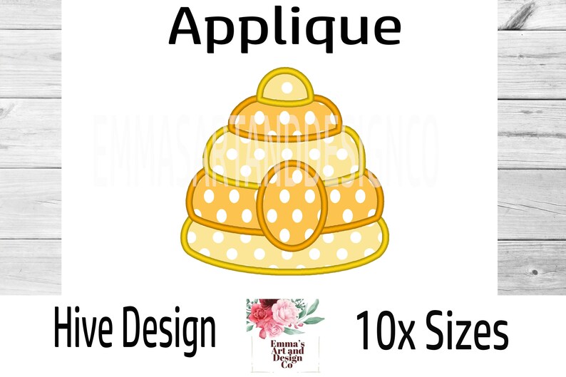 Beehive Machine Embroidery Design, Bumblebee Hive Machine Embroidery ...