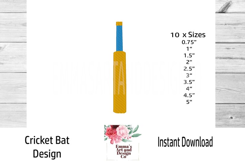 Cricket Bat Machine Embroidery Design, Cricket Design, Cricket Bat ...