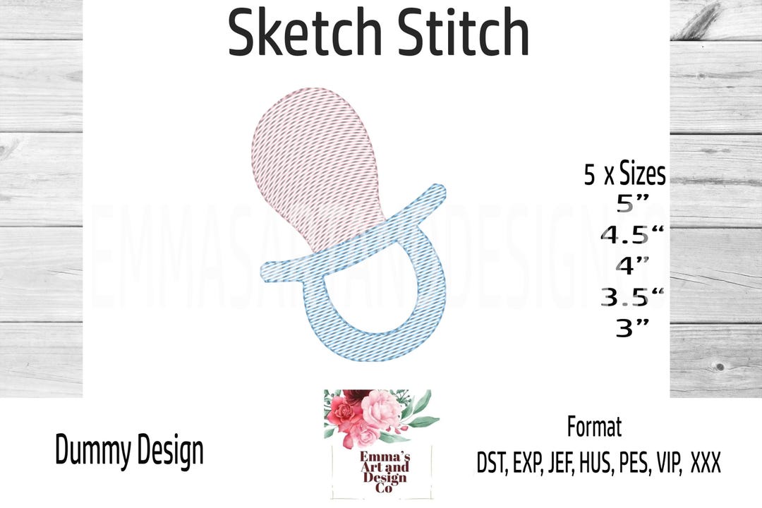 Applique Baby Dummy Machine Embroidery Design, Machine Embroidery ...