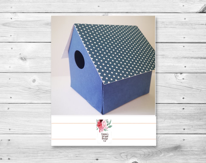 3D Layered Birdhouse SVG Bird House SVG Love SVG 3d Bird House Svg Love ...