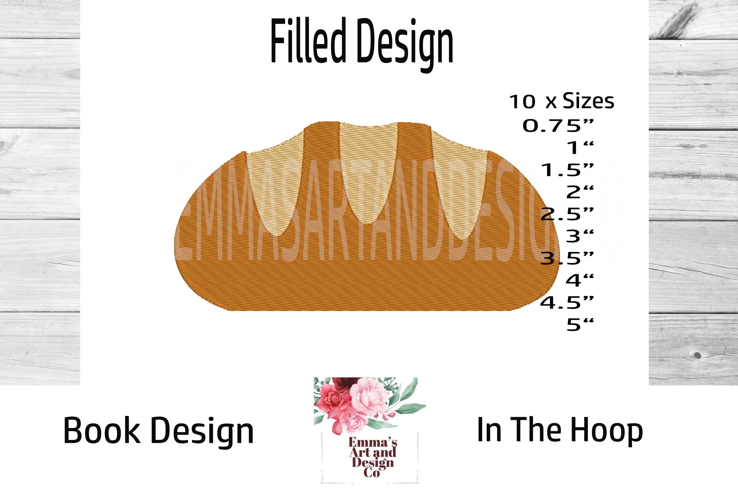 Loaf of Bread - Machine Embroidery Design, Embroidery Designs, Machine ...