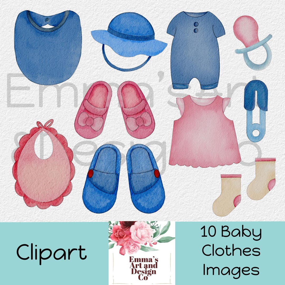 Watercolor Boho Baby, Watercolor Clip Art, Birthday Invitation Clipart ...