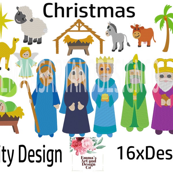 Christmas Nativity - Etsy
