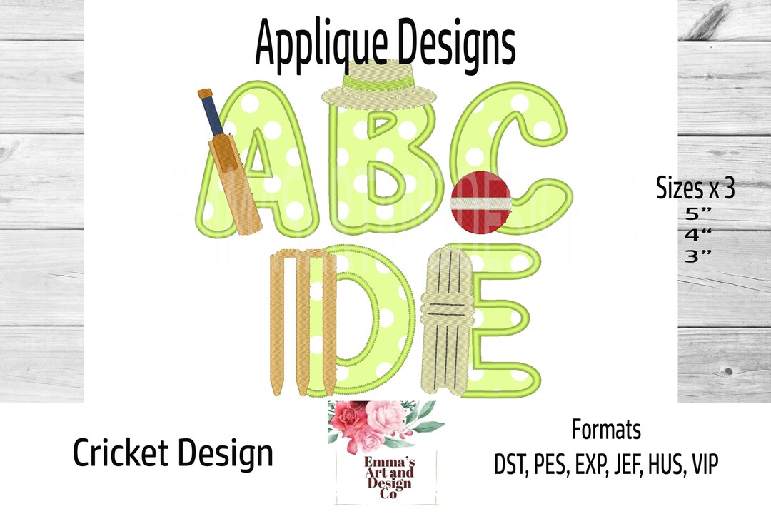Cricket Alphabet Machine Embroidery, Cricket Alphabet, Cricket ...