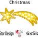 Christmas North Star Machine Embroidery Design, Machine Embroidery ...