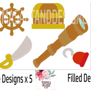 Pirate Machine Embroidery Design, Pirate Embroidery Designs, Embroidery ...