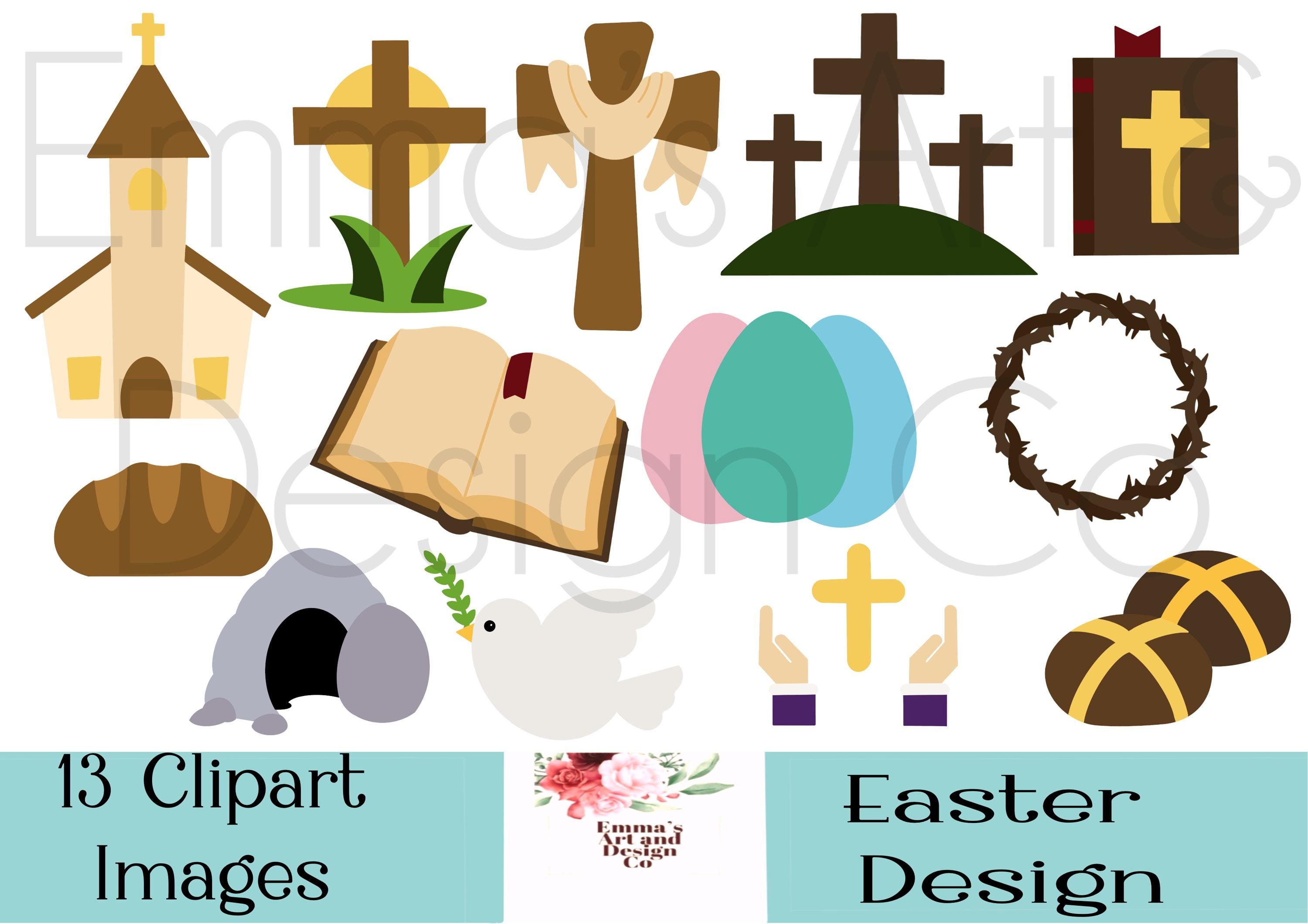 Spring Digital Stamps, Easter Digital Stamps, Easter PNG Clipart ...