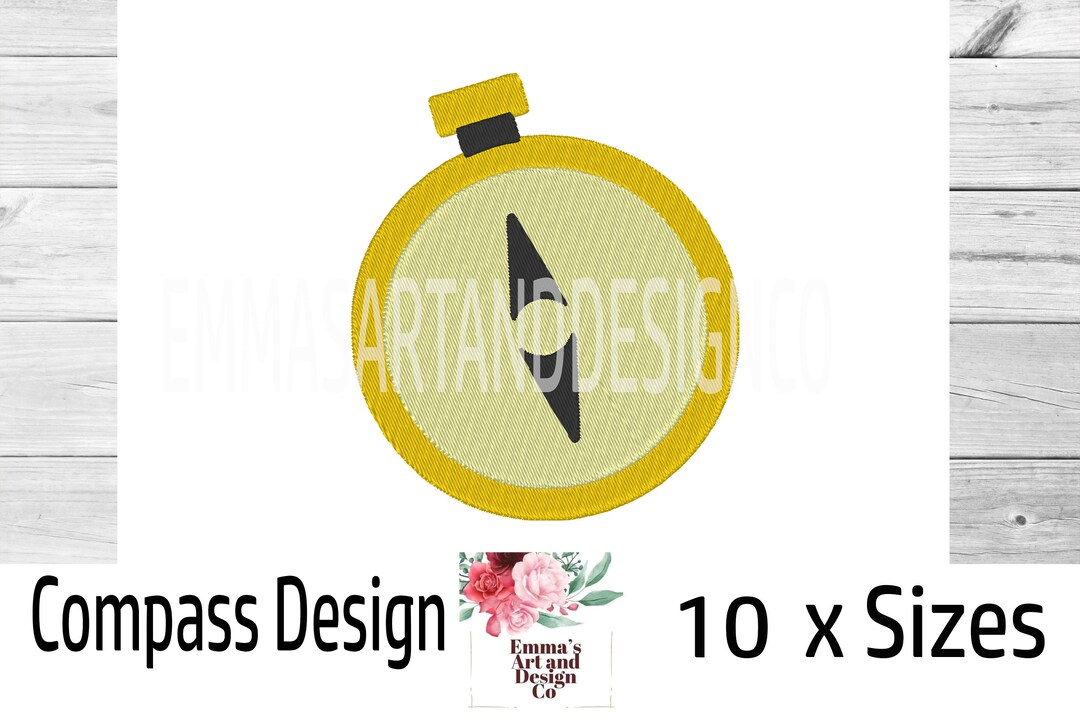 Compass Machine Embroidery Design Compass Embroidery Designs Embroidery Embroidery Pattern