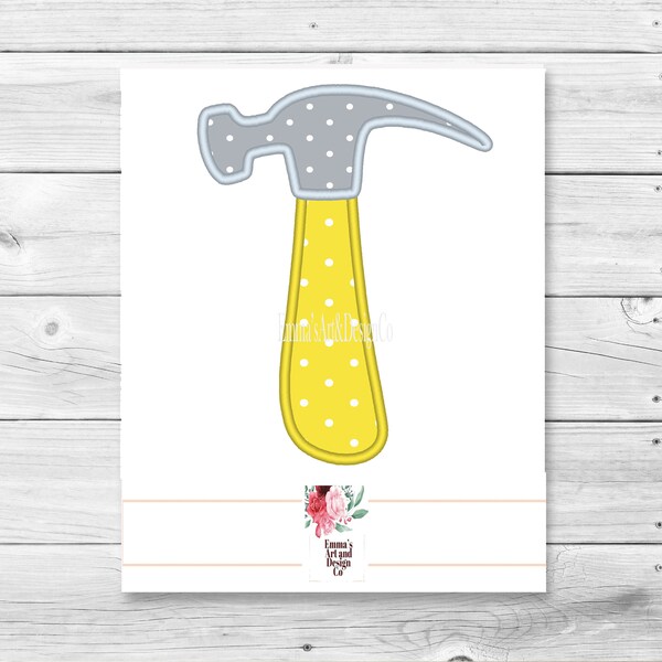Hammer Applique - Etsy