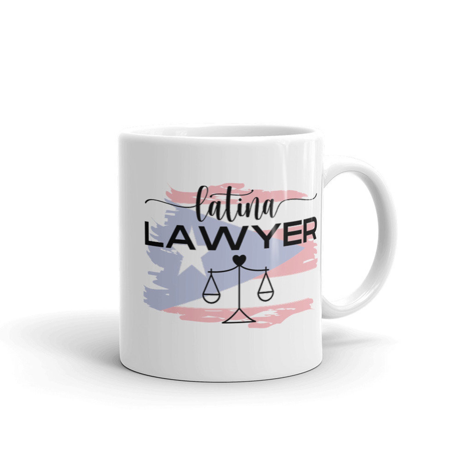 Latina Lawyer Mug Puerto Rico - Etsy