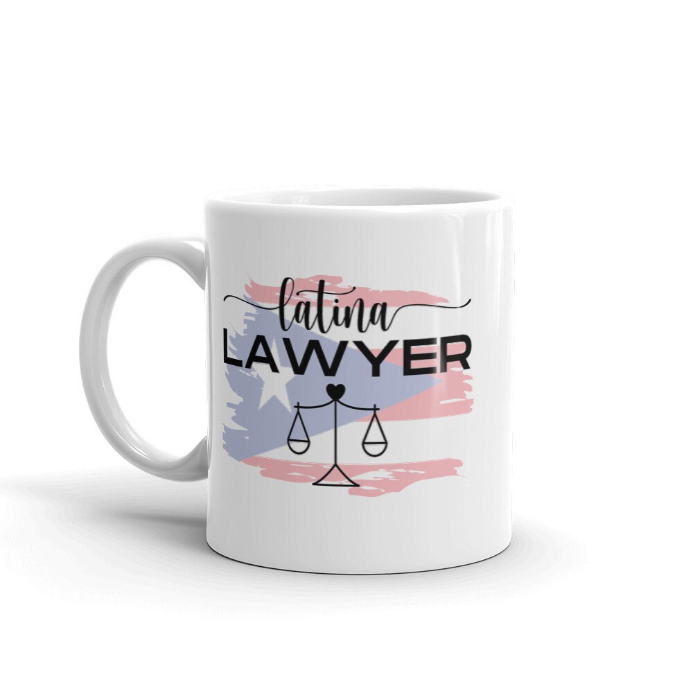 Latina Lawyer Mug Puerto Rico - Etsy