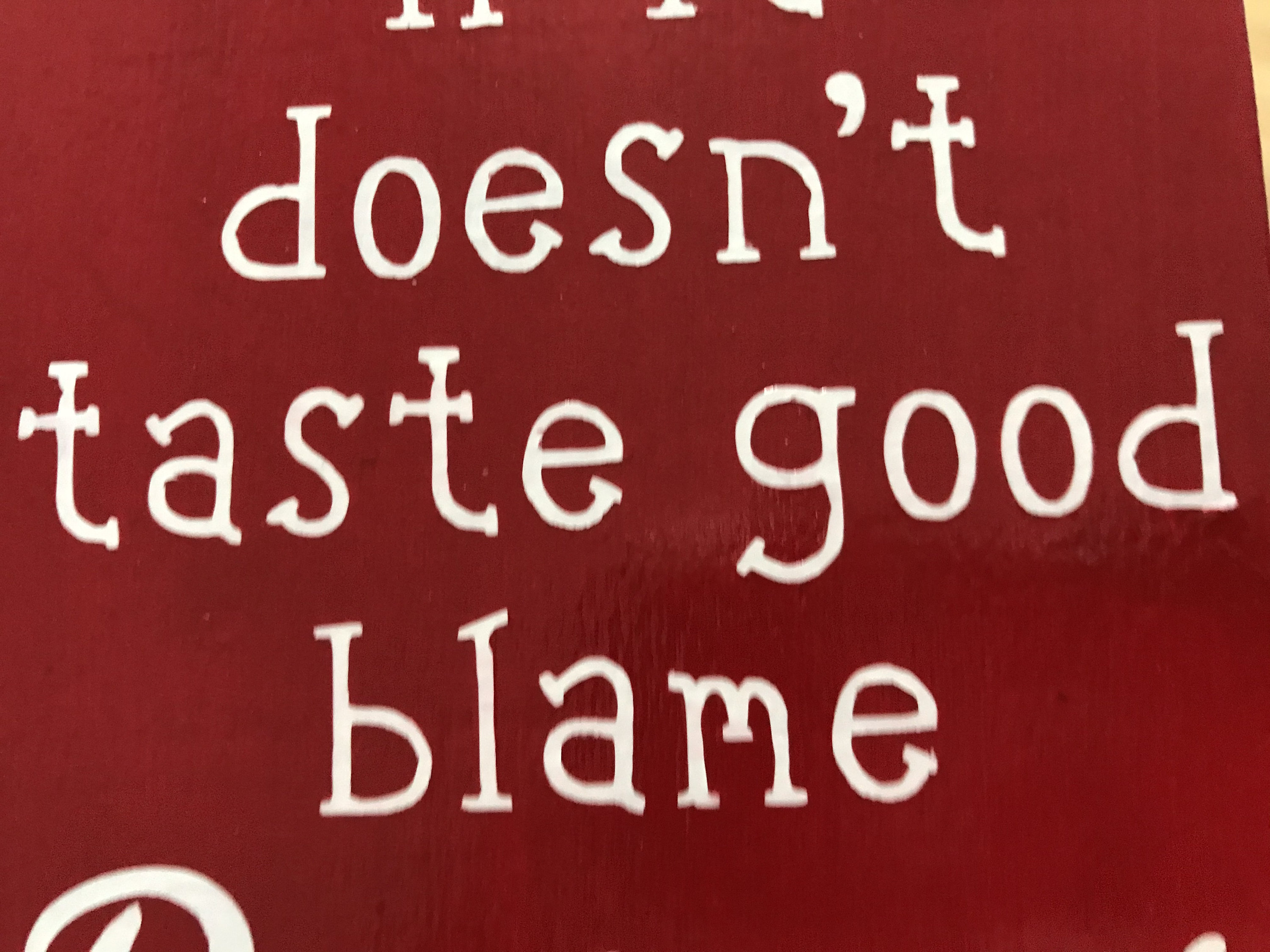 If It Doesn't Taste Good Kitchen Sign - Etsy