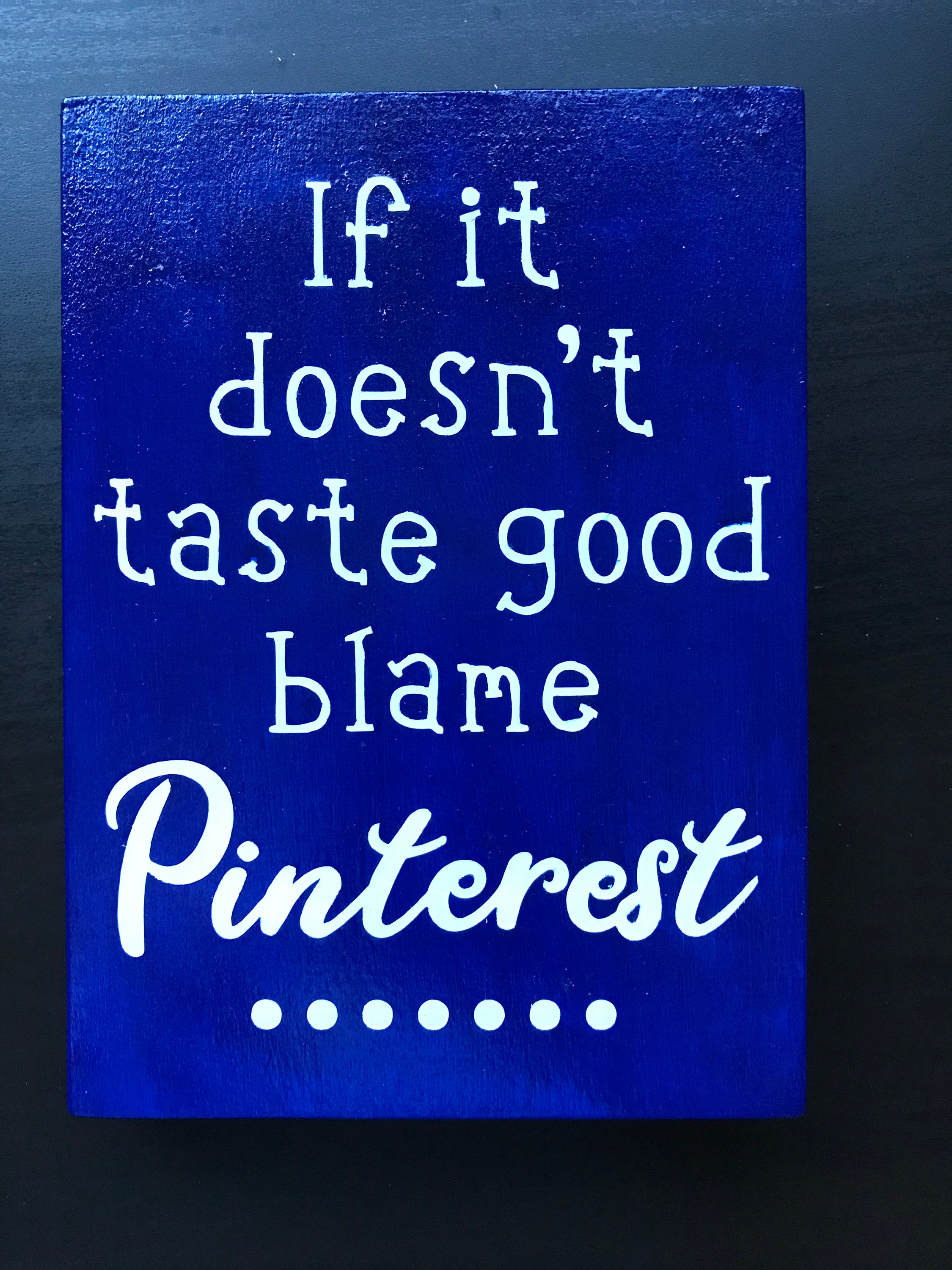 If It Doesn't Taste Good Kitchen Sign - Etsy