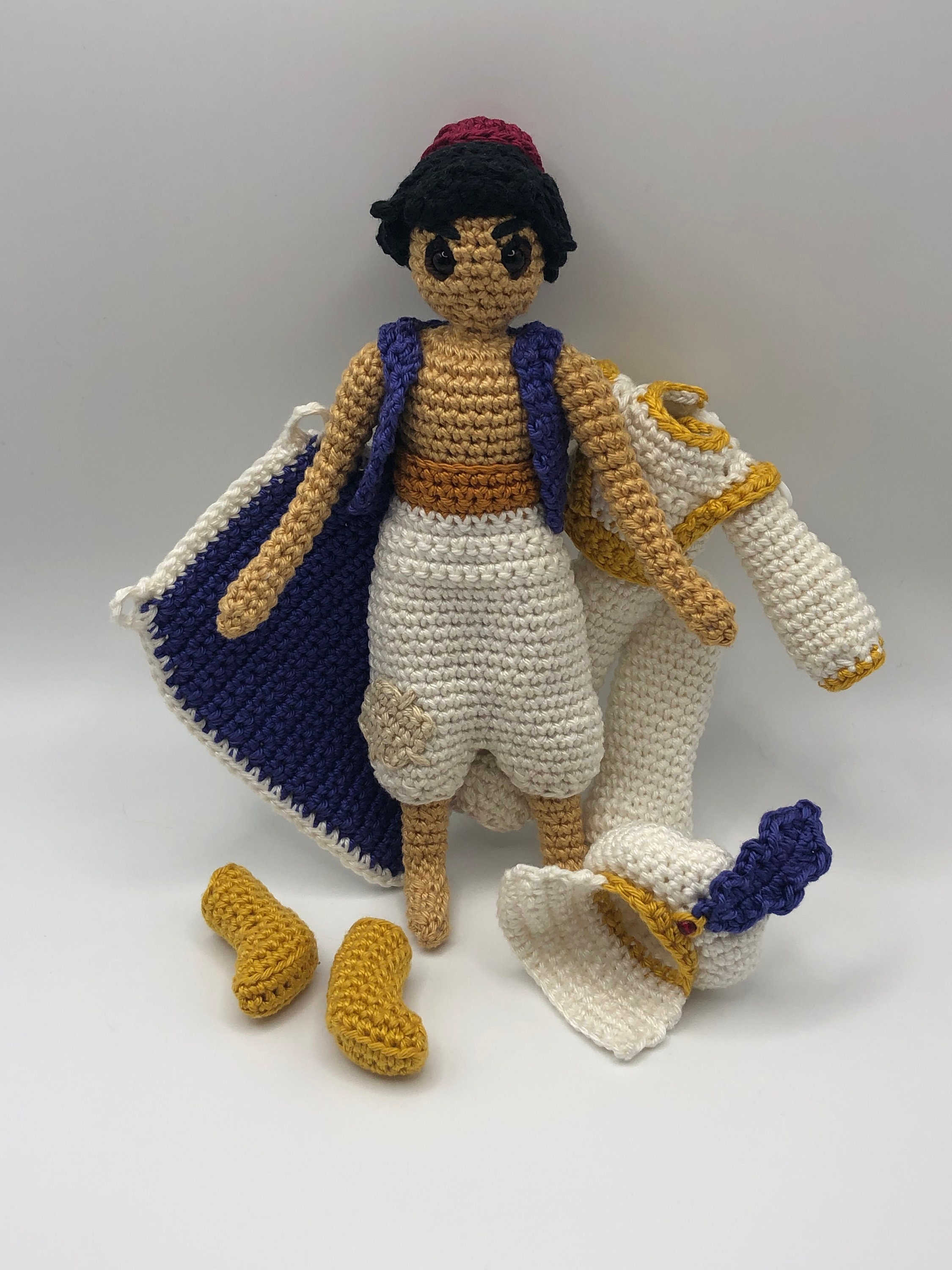 Thief Prince Crochet PDF Pattern / Crochet Dress-up Doll - Etsy