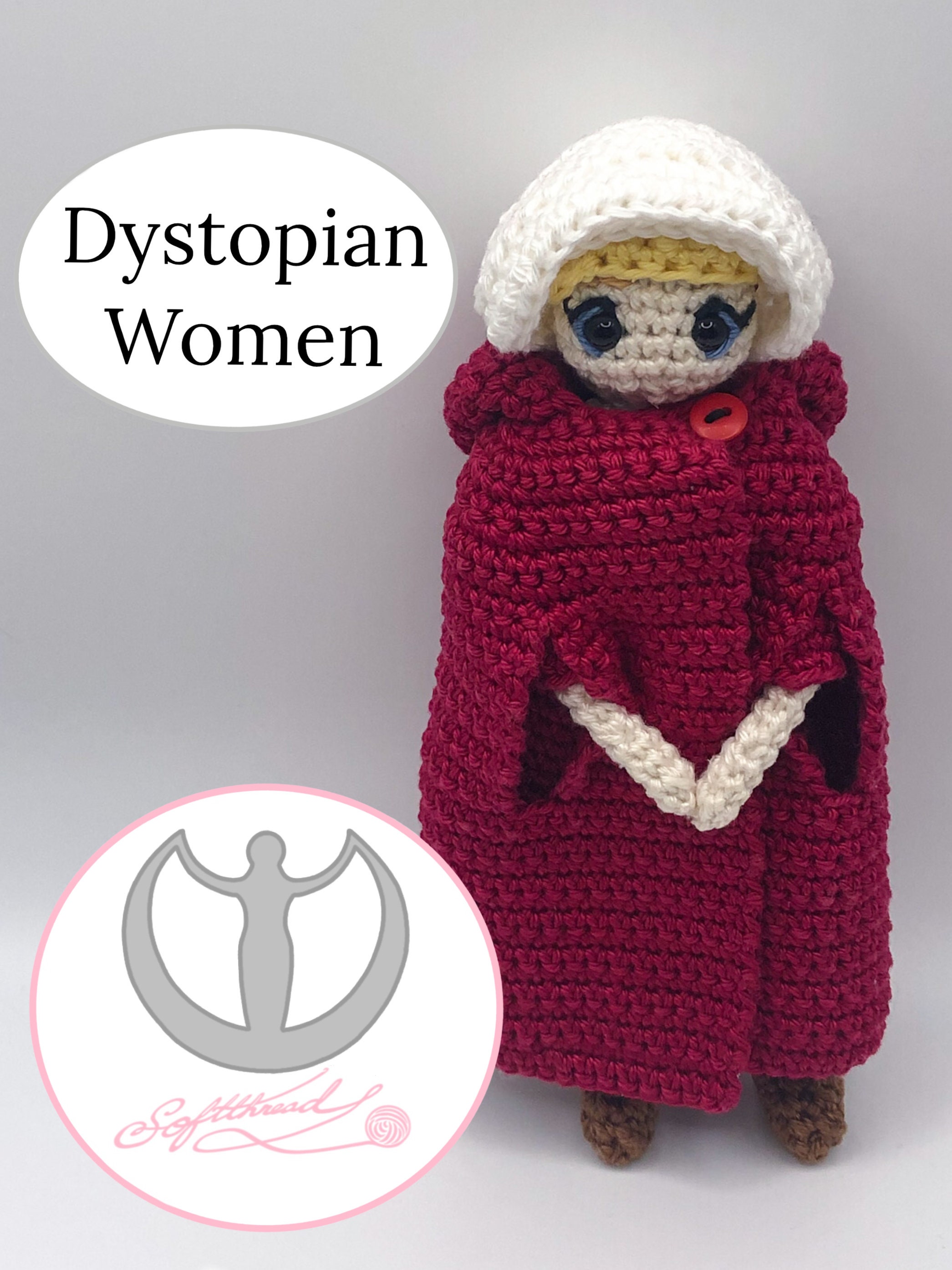 Dystopian Women- Crochet PDF Pattern / Crochet Dress-up Doll - Etsy