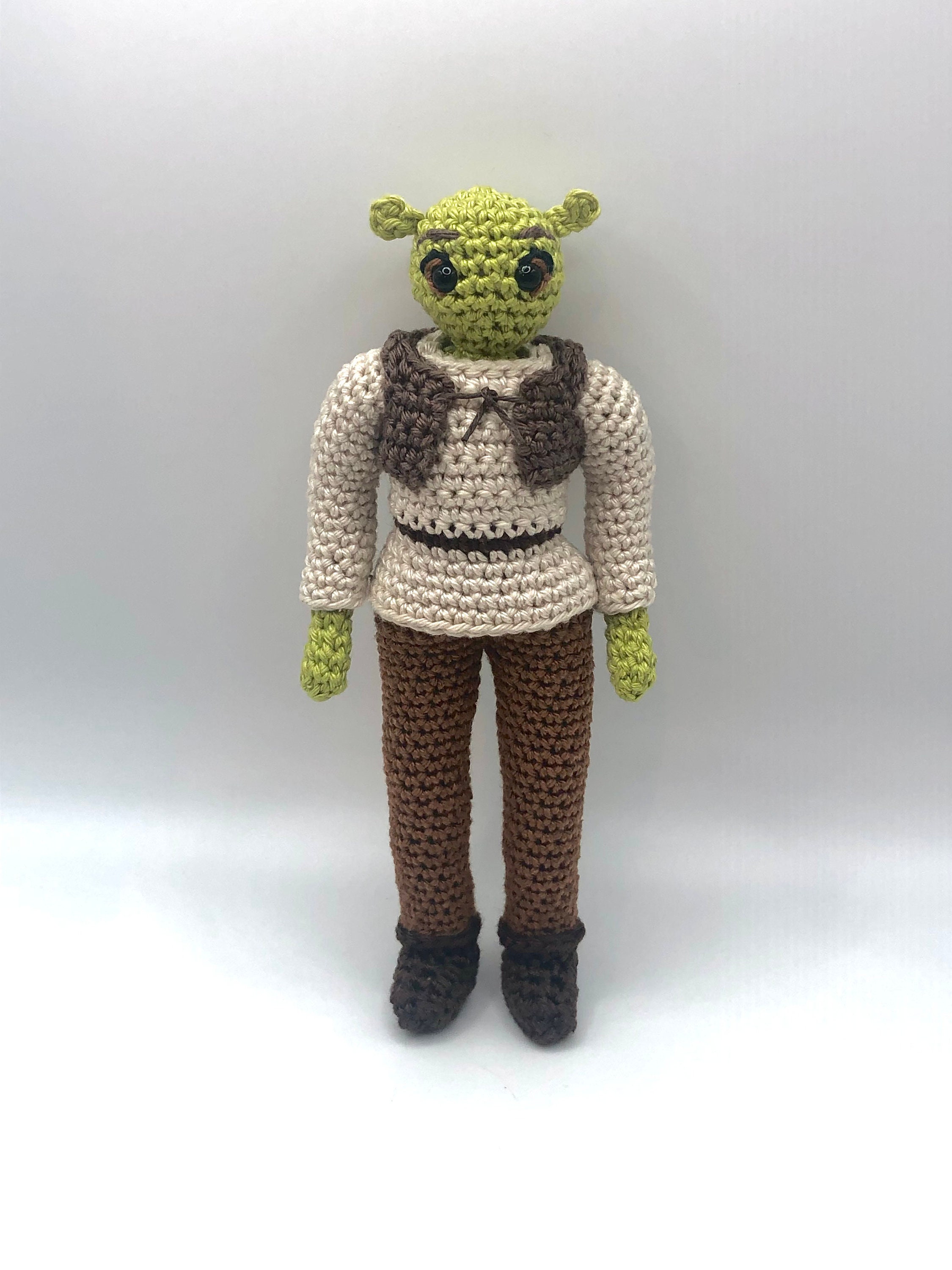 Ogre Crochet PDF Pattern / Crochet Dress-up Doll - Etsy
