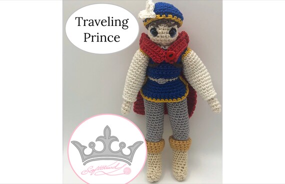 Traveling Prince Crochet PDF Pattern - Etsy