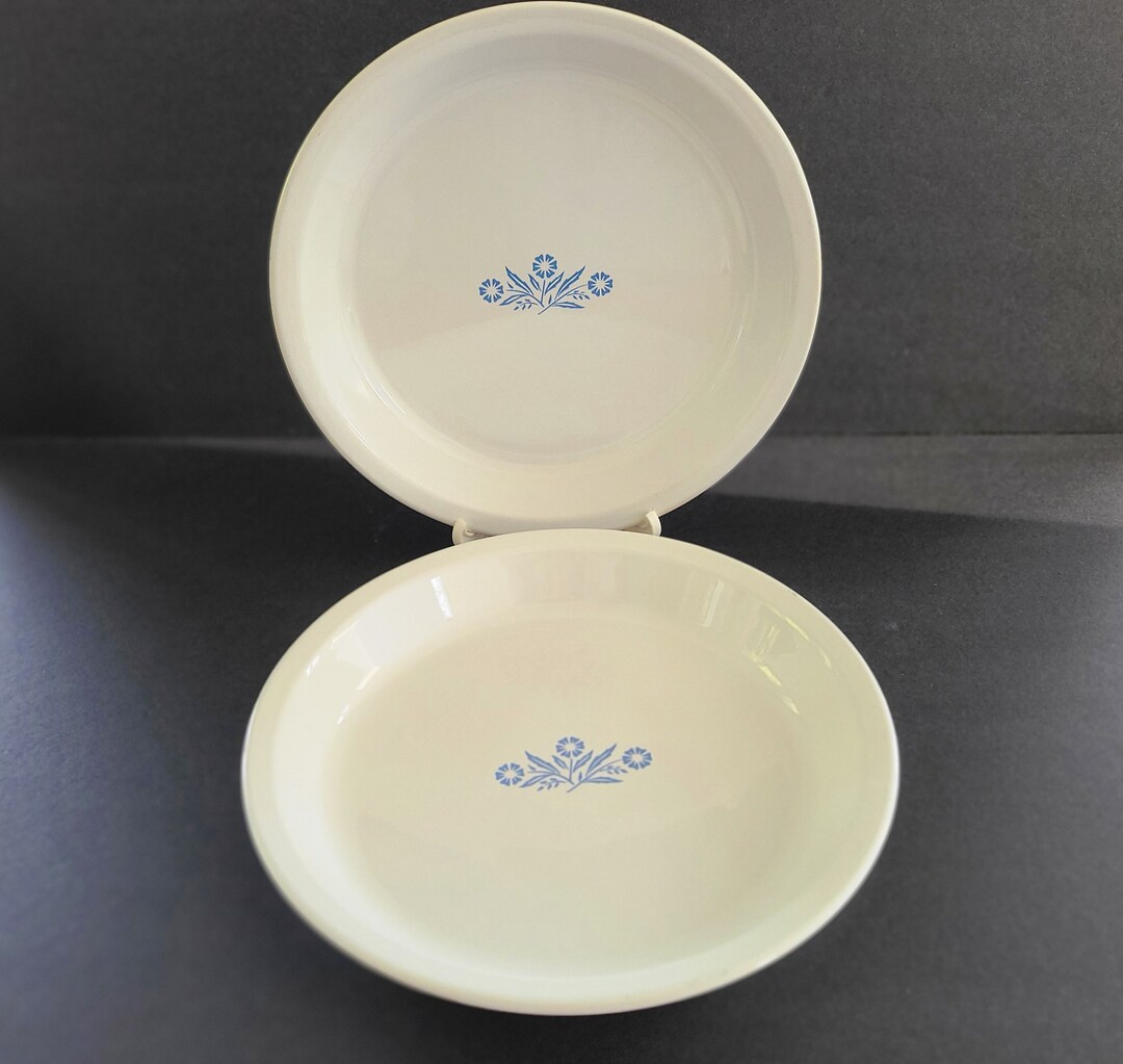 Vintage Corning Ware 9 Inch Pie Plates - Set of 2 - Etsy