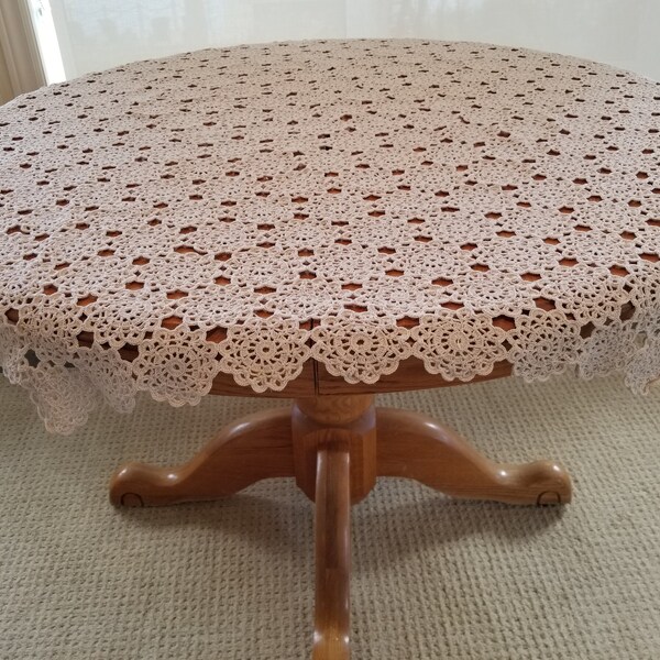 Crochet Table Cloth - Etsy