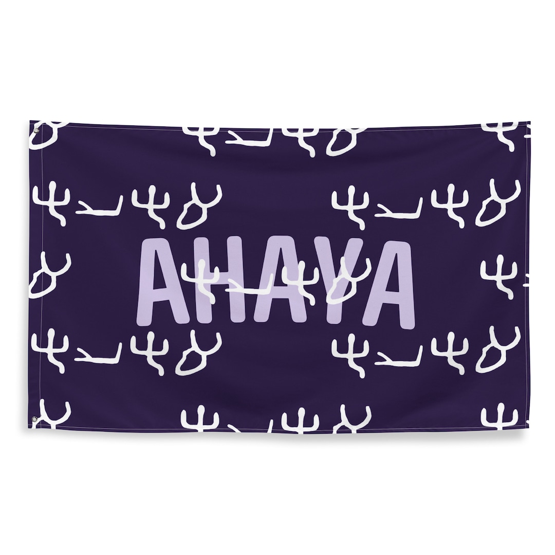Pictograph AHAYA, Flag - Etsy