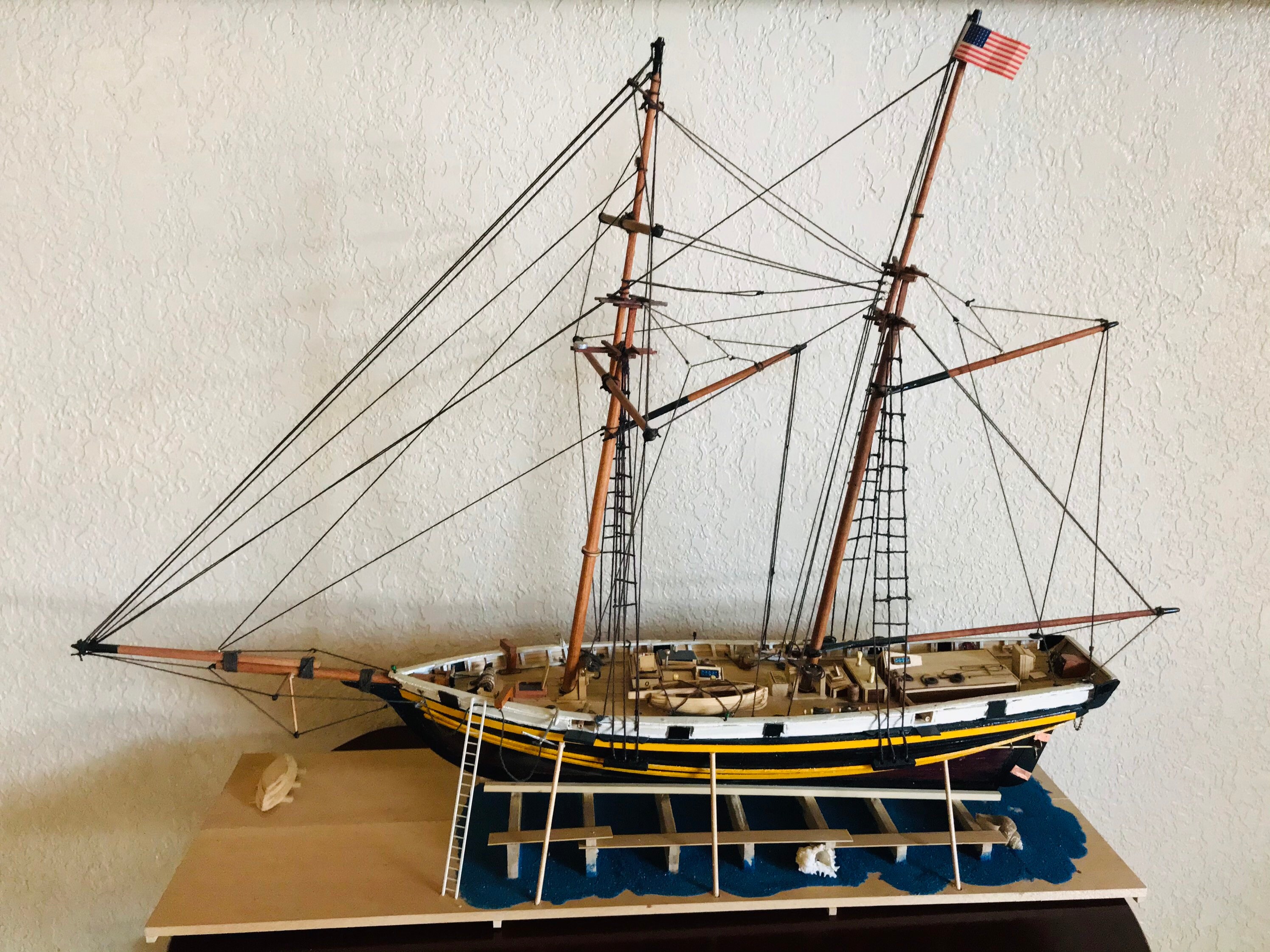 Baltimore Clipper in dry dock | Etsy