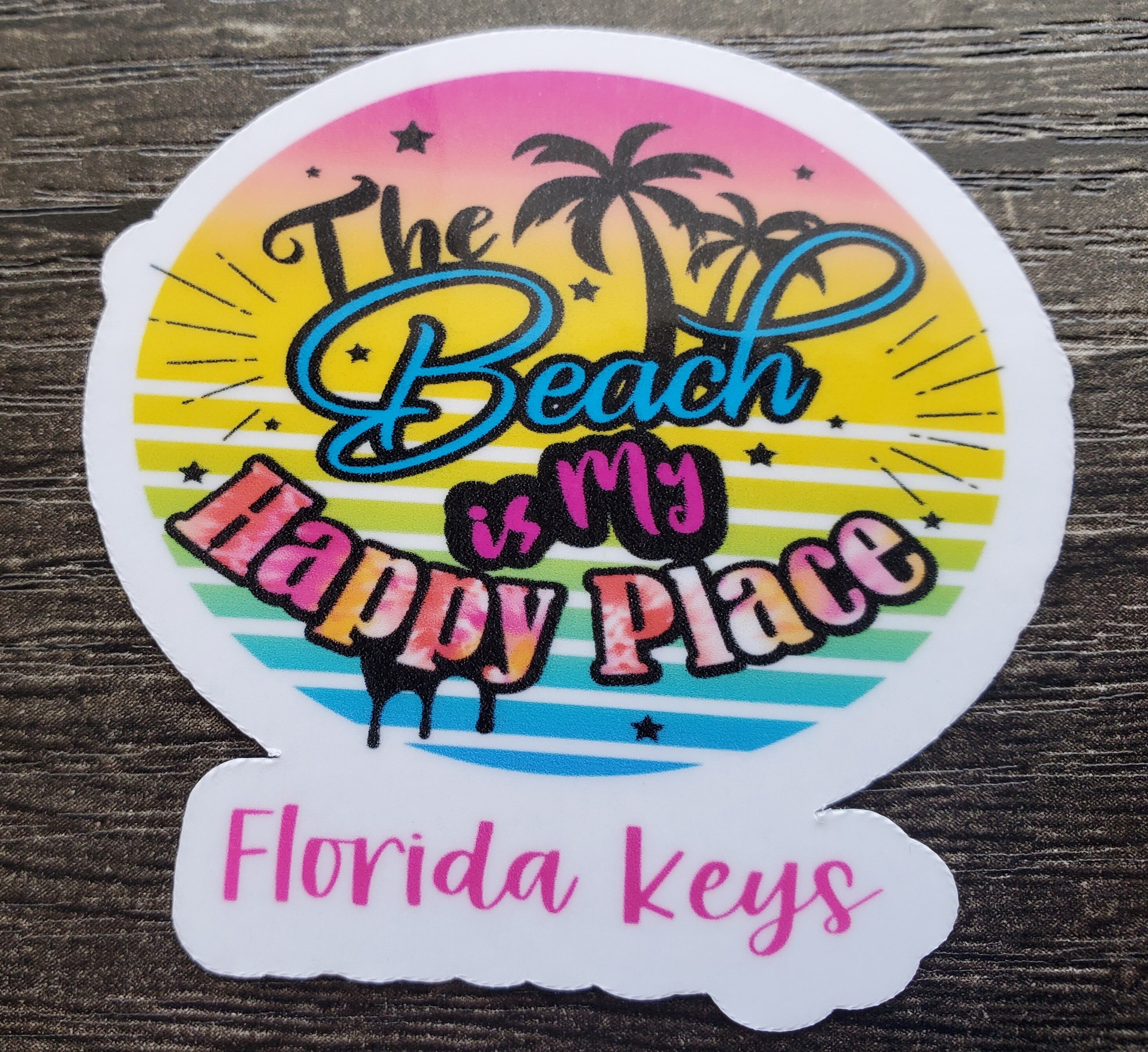 Key West & Florida Keys Stickers 6 Pack Laptop Notebook Tumbler Decal ...