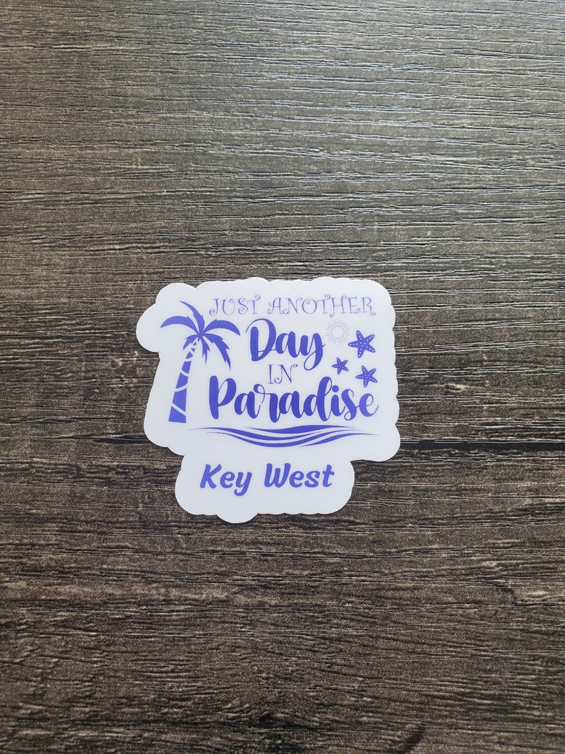 Florida Keys & Key West Stickers 6 Pack Laptop Notebook Tumbler Decal ...