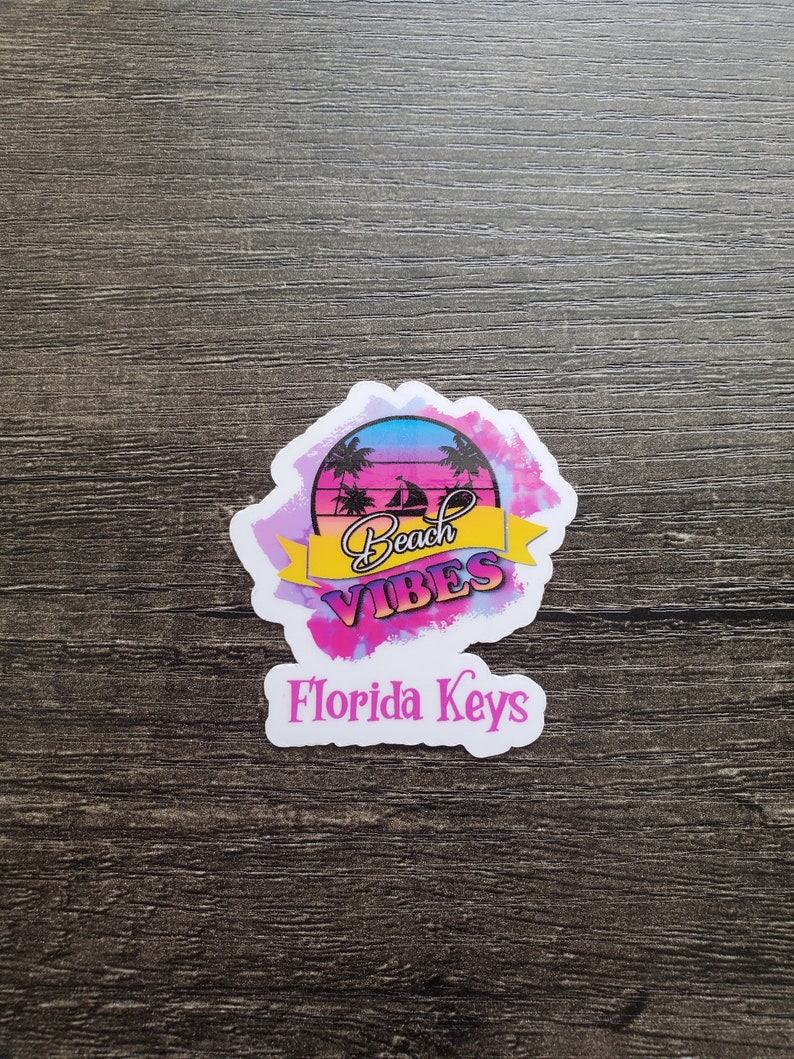 Florida Keys & Key West Stickers 6 Pack Laptop Notebook Tumbler Decal ...