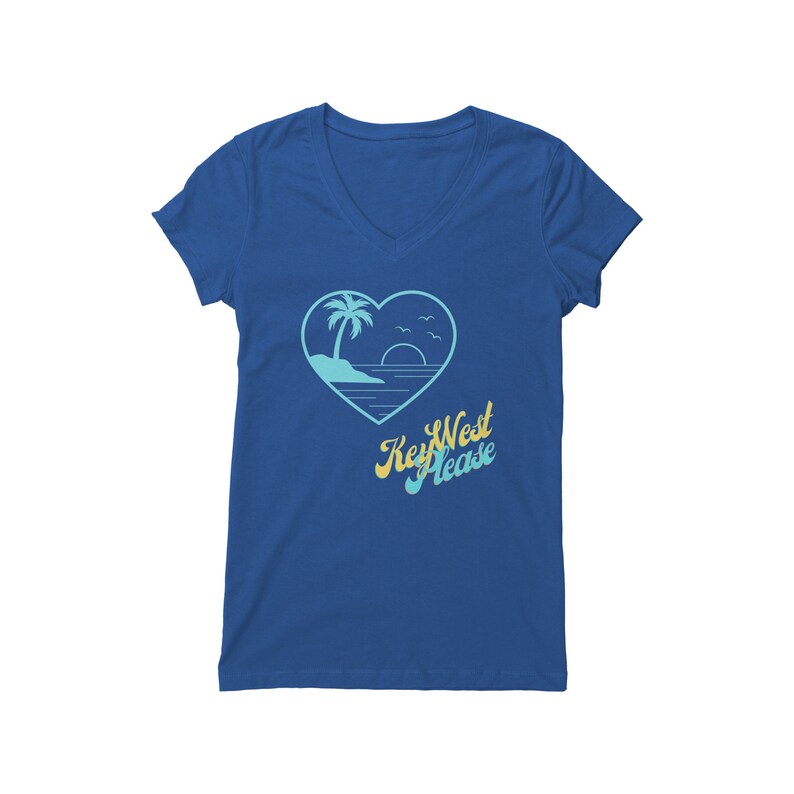 Key West Please Woman's T-shirt Key West Gifts Florida Keys Tee Heart ...