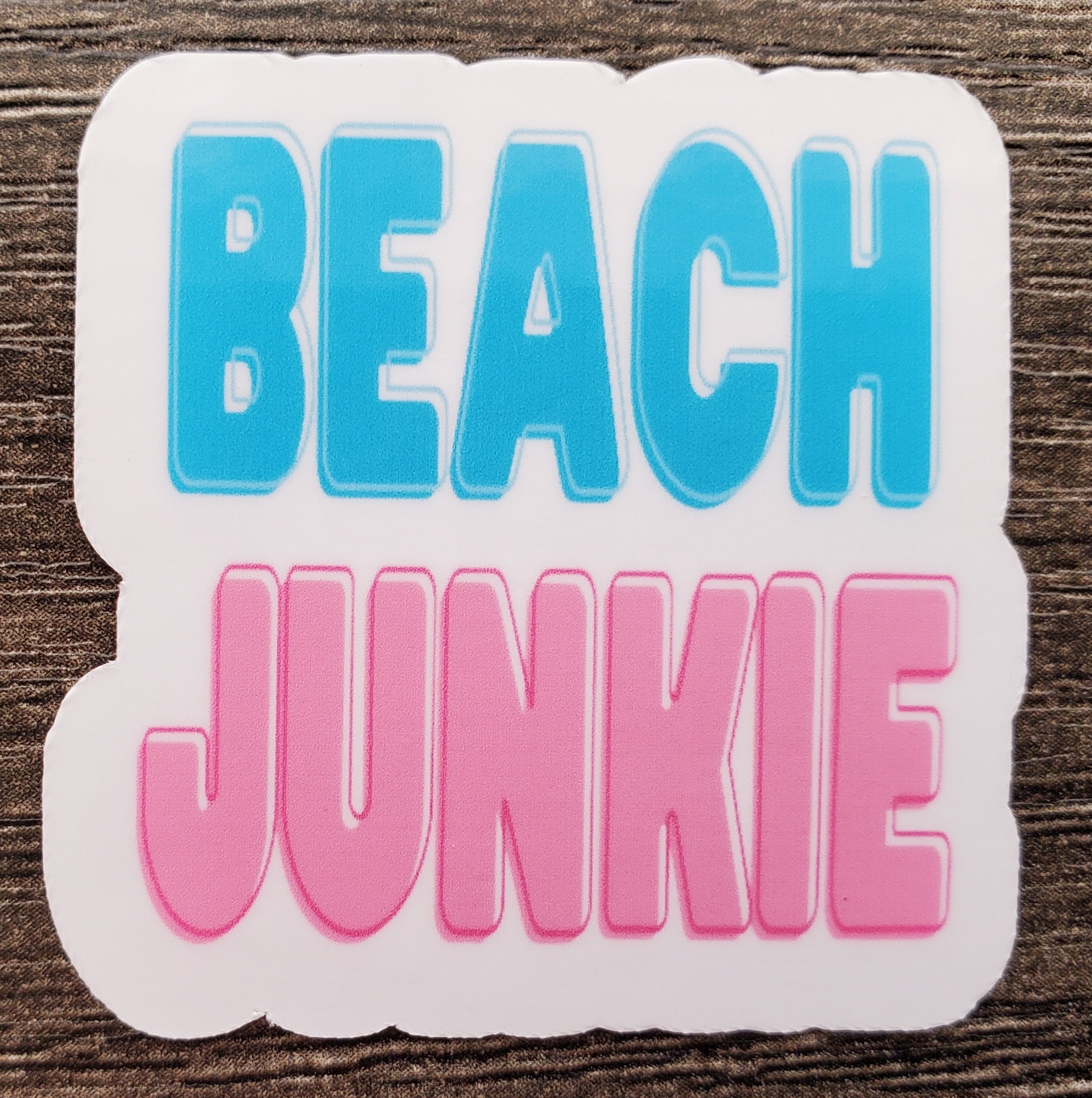 Summer Beach 6 Pack Sticker Set | Laptop Notebook Tumbler Window Vinyl ...
