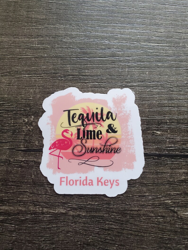 Florida Keys & Key West Stickers 6 Pack Laptop Notebook Tumbler Decal ...