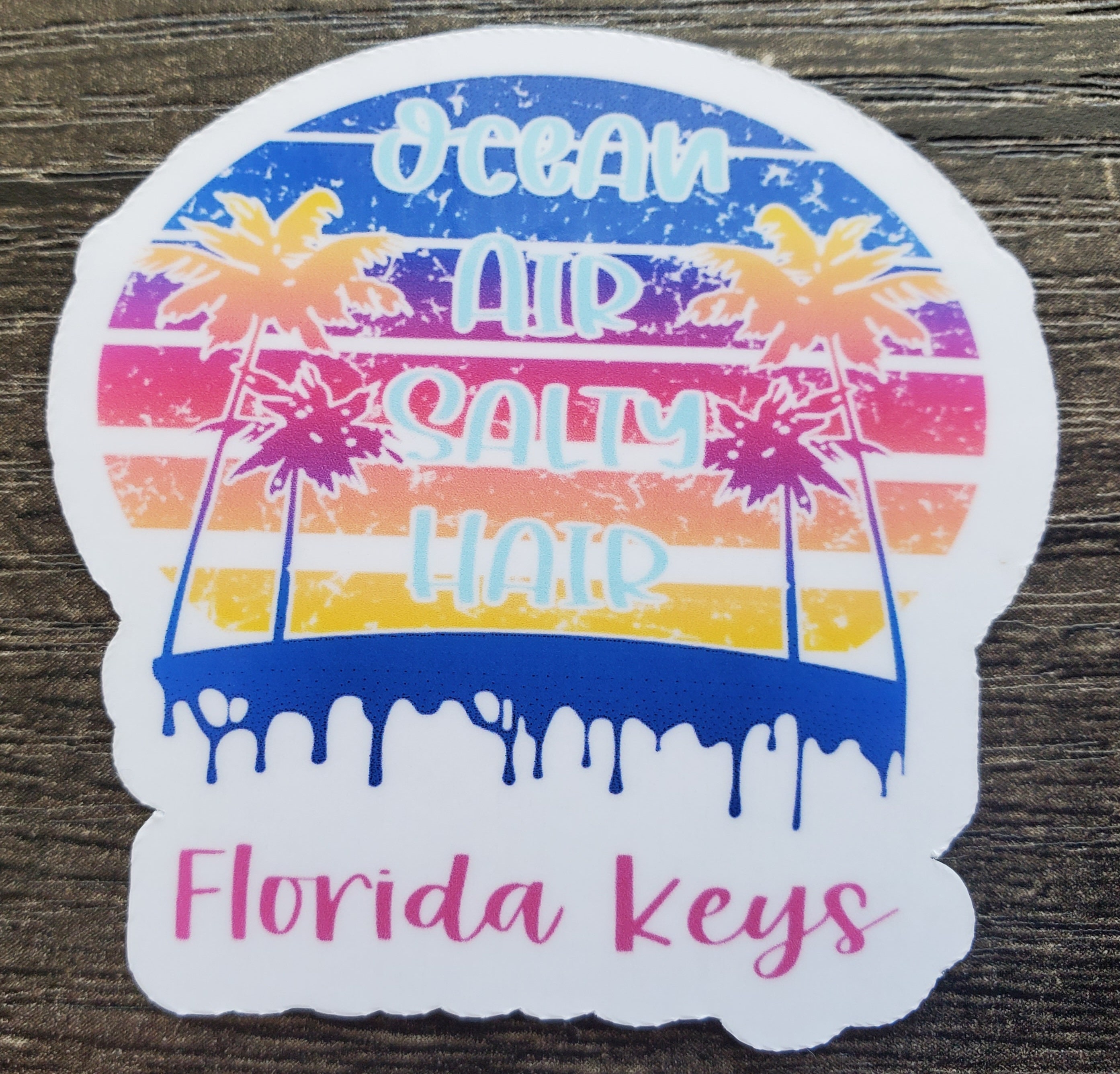 Key West & Florida Keys Stickers 6 Pack Laptop Notebook Tumbler Decal ...