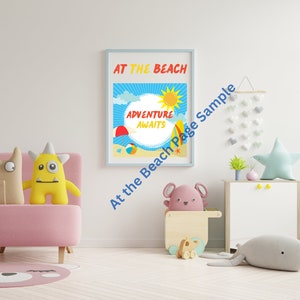 Family Beach Countdown 15 Day Printable Calendar | Instant Download PDF ...