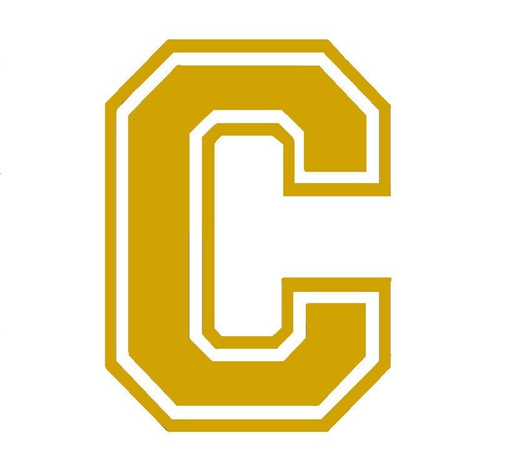 Monogram/initial University Style Iron-on Flex, Sticker, Self-adhesive ...