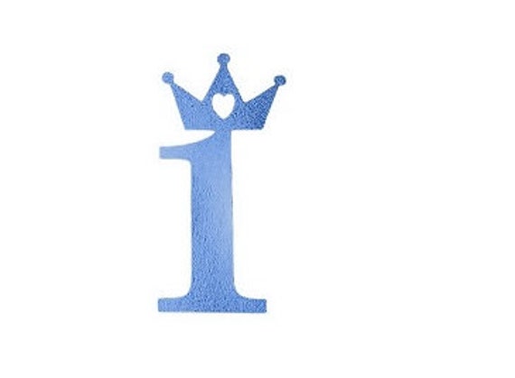 Birthday Number With Crown Birthday Child Birthday Crown - Etsy