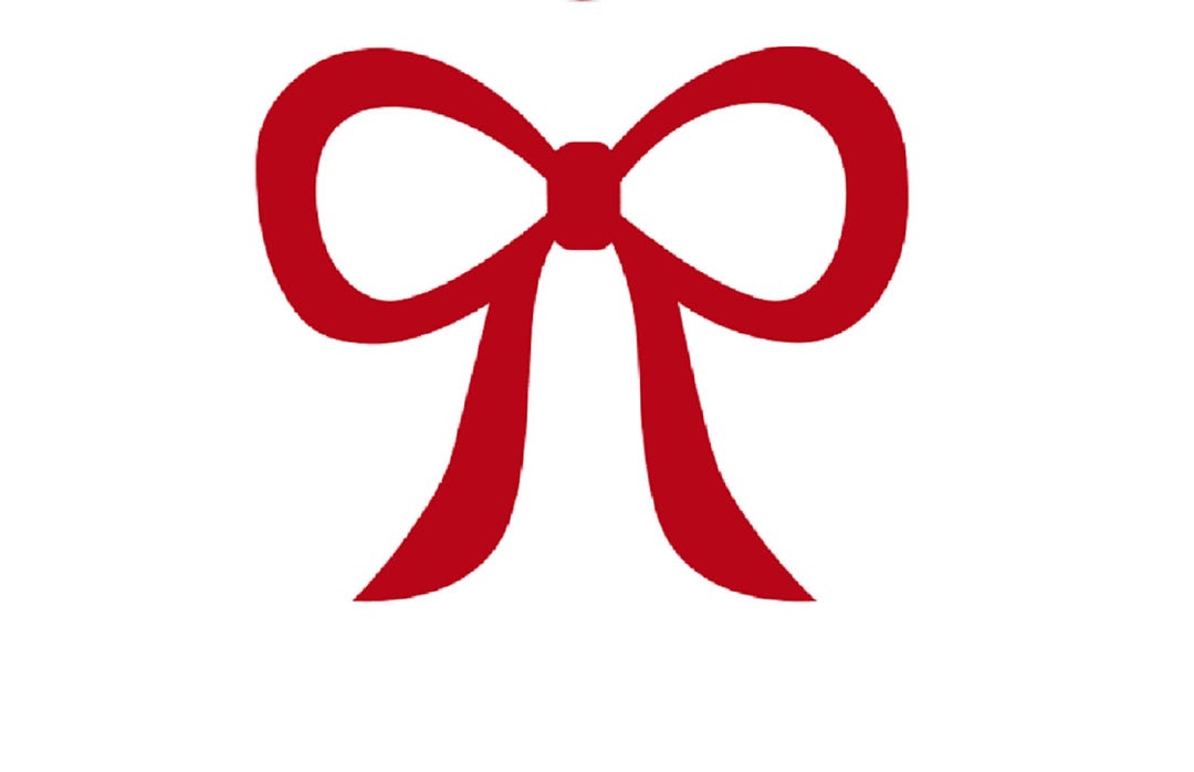 Bow, Elegant Bow, Party Bow in Iron-on Flex or Self-adhesive Vinyl ...