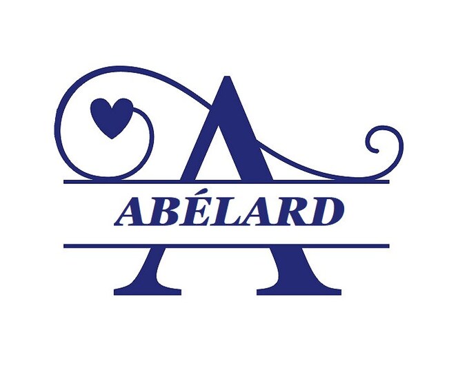 Monogram Iron-on Flex With Personalized First Name. - Etsy