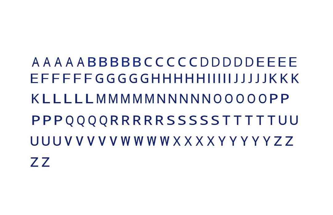 Flex Iron-on Uppercase Alphabet Board 125 Letters, Alphabet, Letters ...