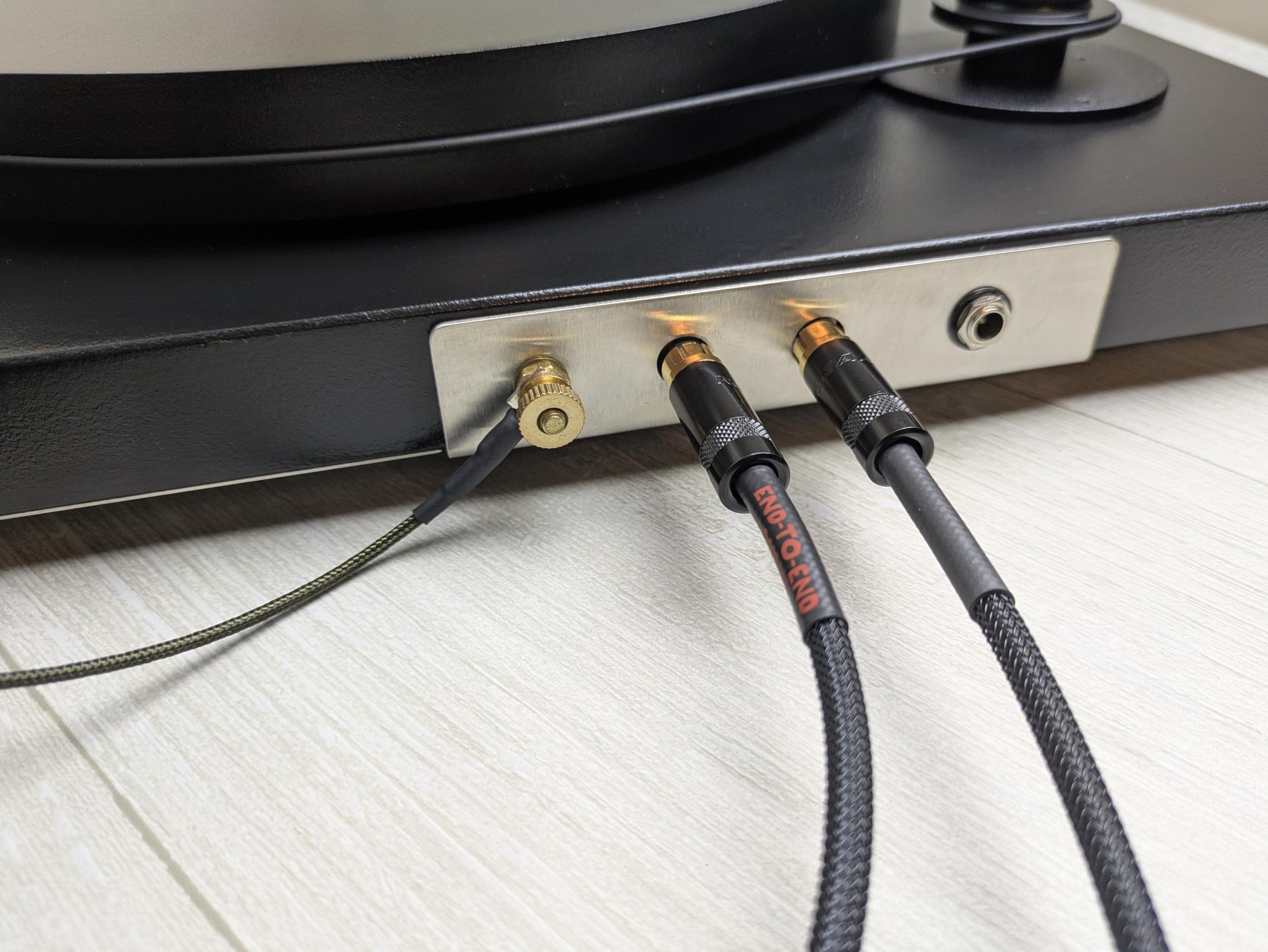 Turntable Ground Wire | 18 AWG Premium Wire W/ Spade & Paracord Sleeve ...