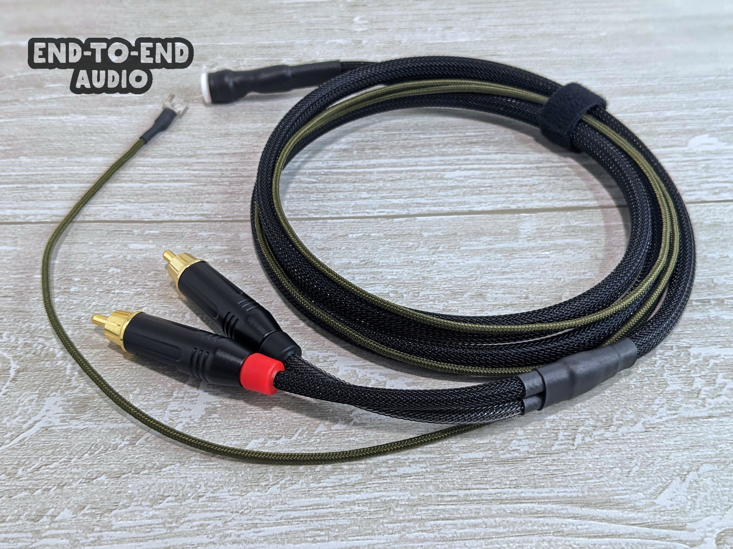 Hi-fi Turntable Tonearm Cable Gold 5-pin Din to Dual Gold RCA - Etsy