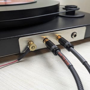Turntable Ground Wire | 18 AWG Premium Copper Wire W/ Spade | Phono ...