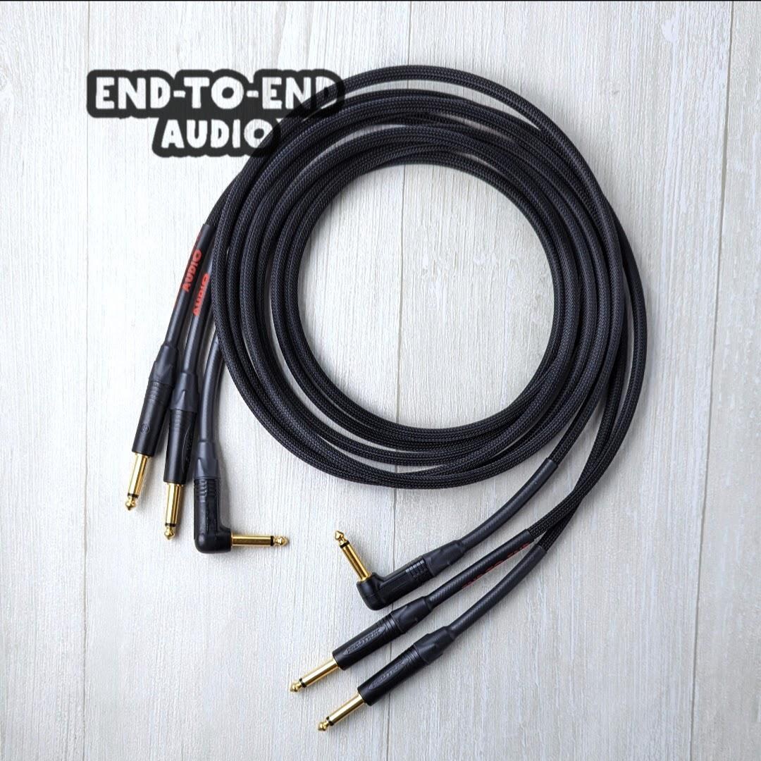 MOGAMI W2524 Guitar Instrument Cable | NEUTRIK 1/4" Plugs, Nickel or ...
