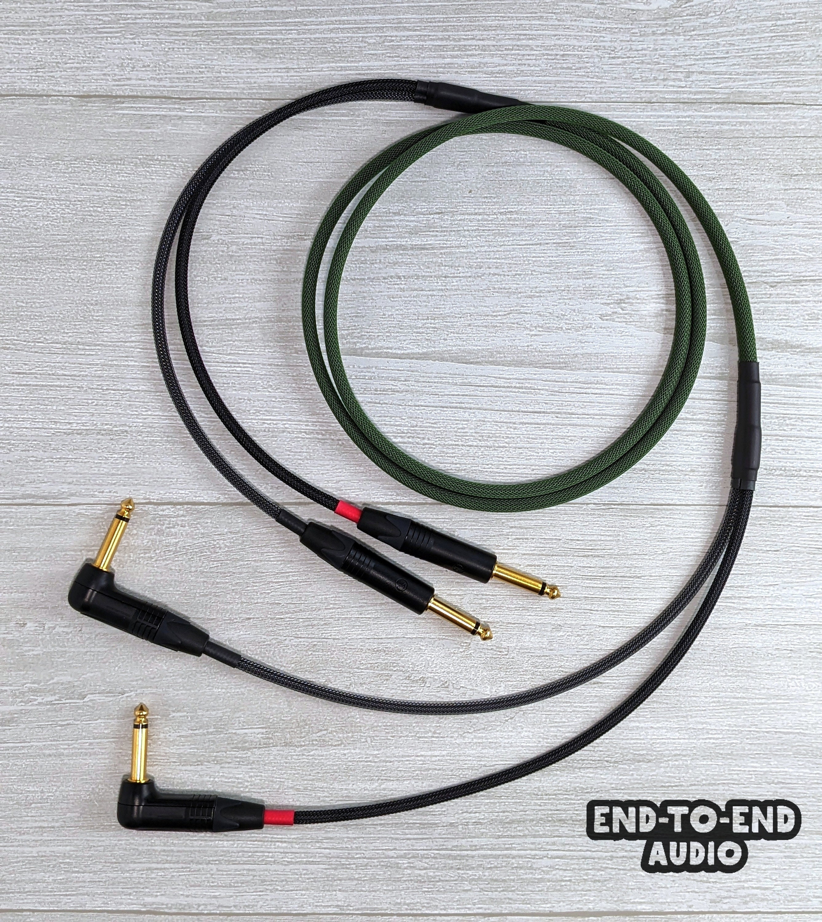 Pro-audio Dual Unbalanced Stereo Cable Straight 1/4 to - Etsy