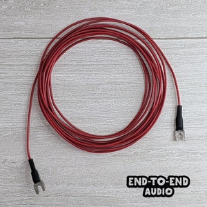 Turntable Ground Wire Premium Copper Wire W/ Spade, Handmade, Phono, Hi ...