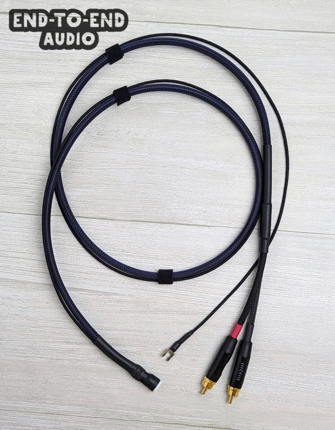 Turntable Tonearm Cable | Mogami Audio Cable, Gold 5-pin DIN to Dual ...